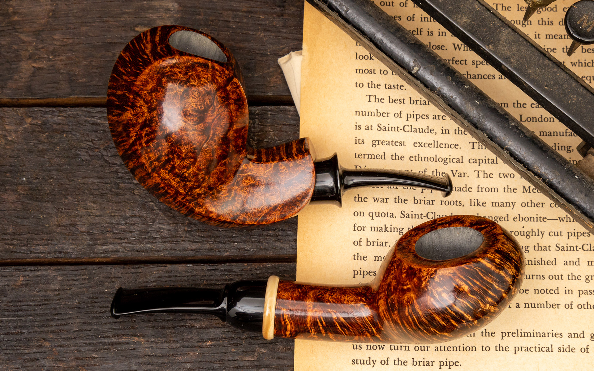 Smoking Pipes Wallpaper