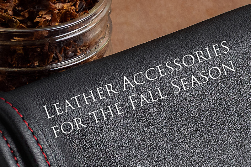 Leather Accessories for the Fall Season