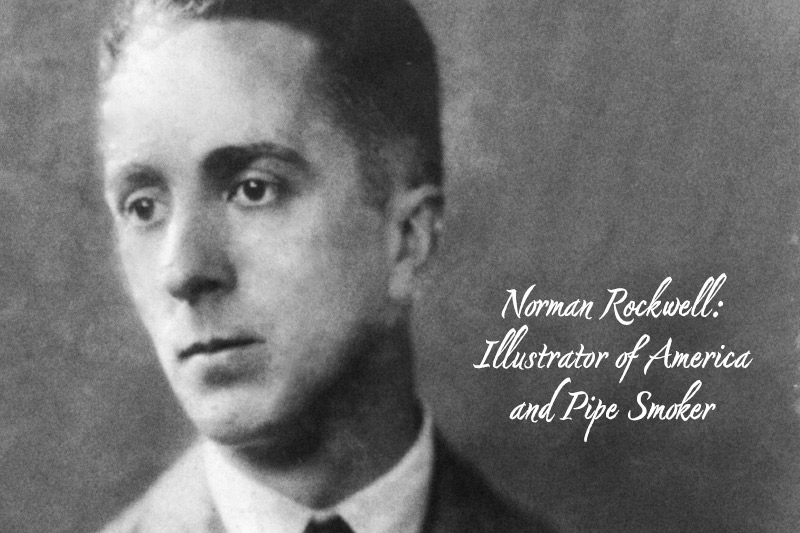Pipe Smoker | Norman Rockwell