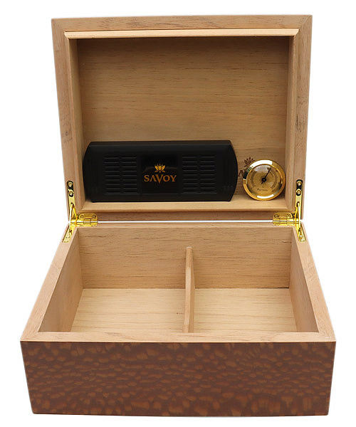 Beetlewood Small Humidor - Savoy | Smokingpipes.com
