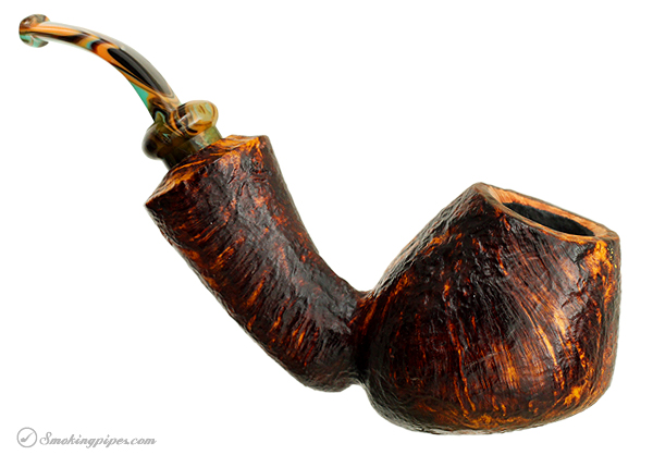 Neerup P. Jeppesen Handmade Ida Easy Cut Sandblasted Freehand Bent ...