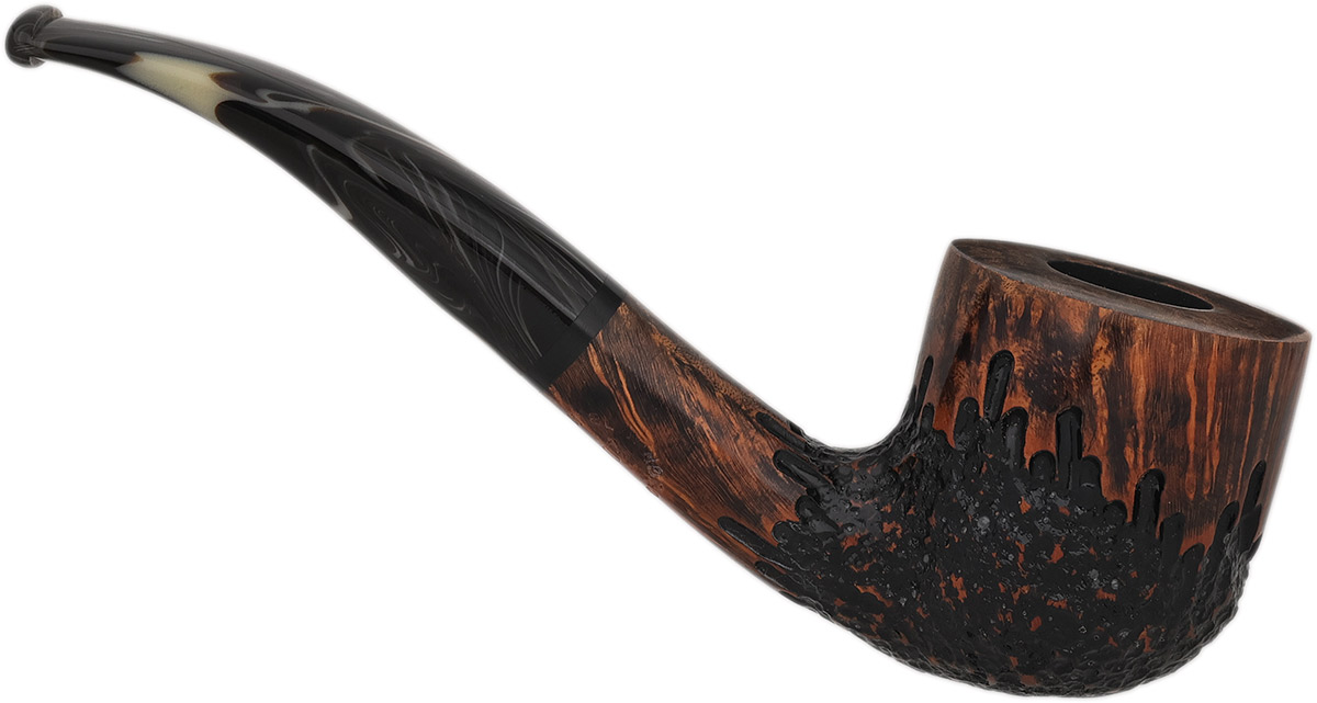 Nording Hunting Pipe Partially Rusticated Badger (2025)