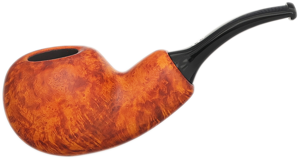 Chacom Smooth Orange Bent Apple Reverse Calabash