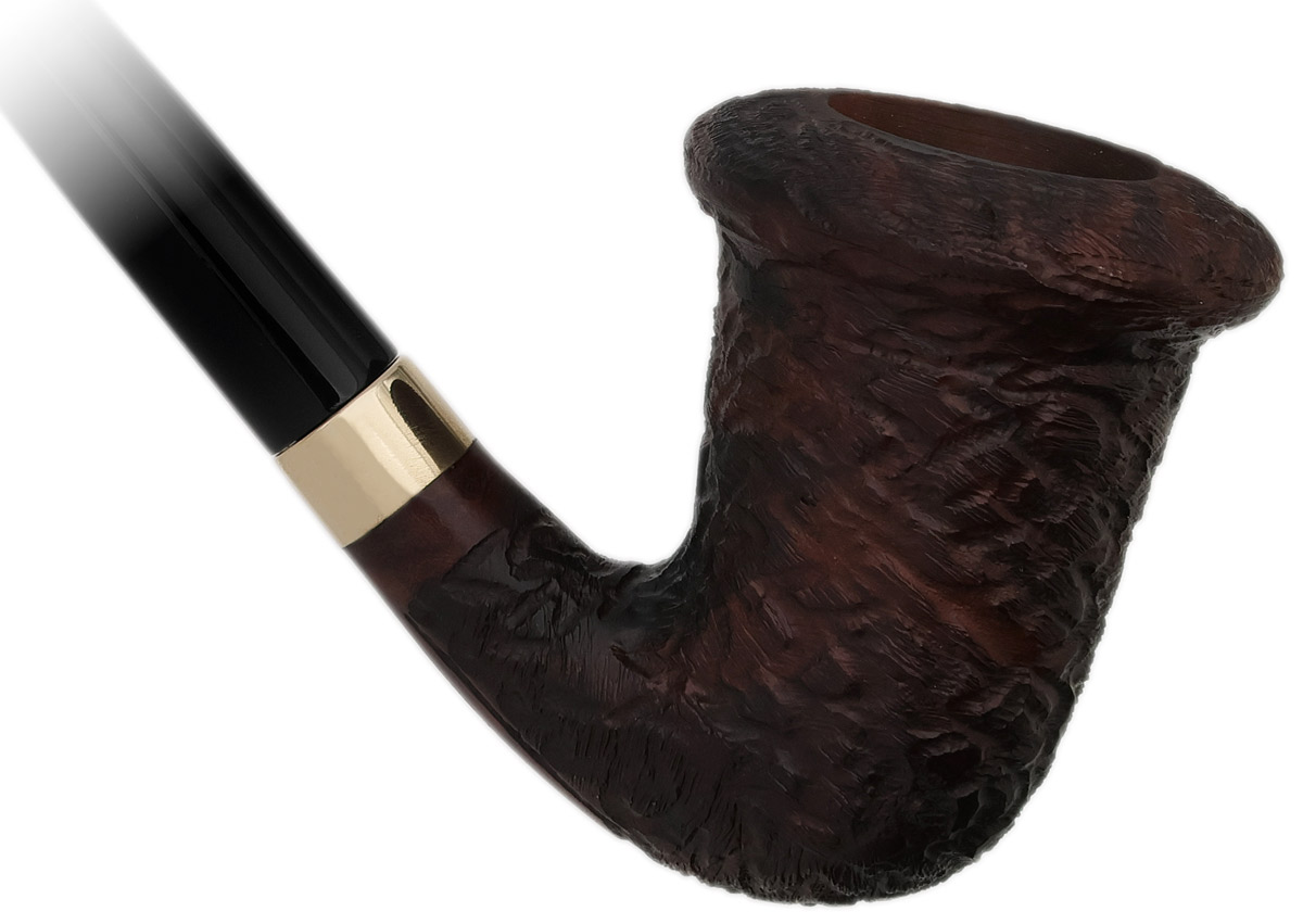 Chacom Partially Rusticated Calabash Churchwarden