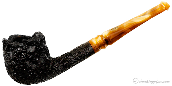 Misc. Estate Jobey Stromboli Rusticated Bent Pot (030)