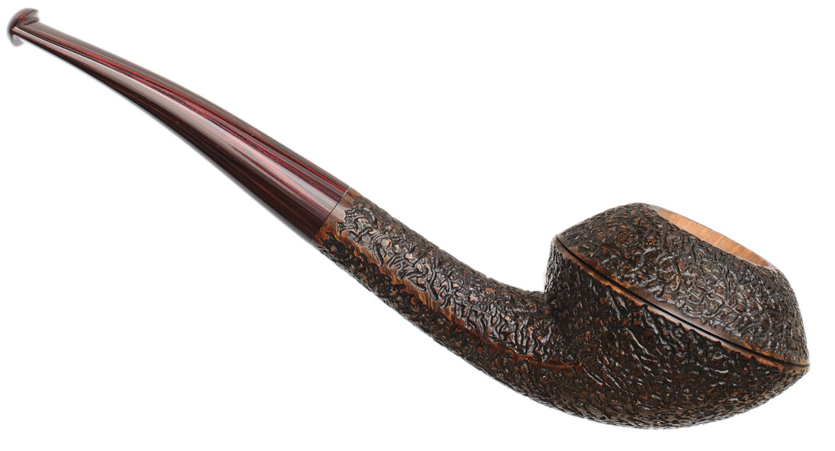 American Estate Dan Knop (Lucky Pipes) Rusticated Rhodesian (Unsmoked)